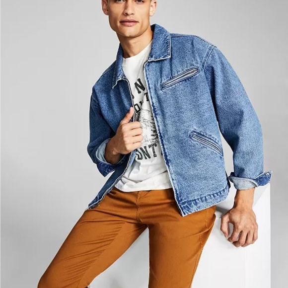 And Now This | Jackets & Coats | And Now This Mens Regularfit Denim ...